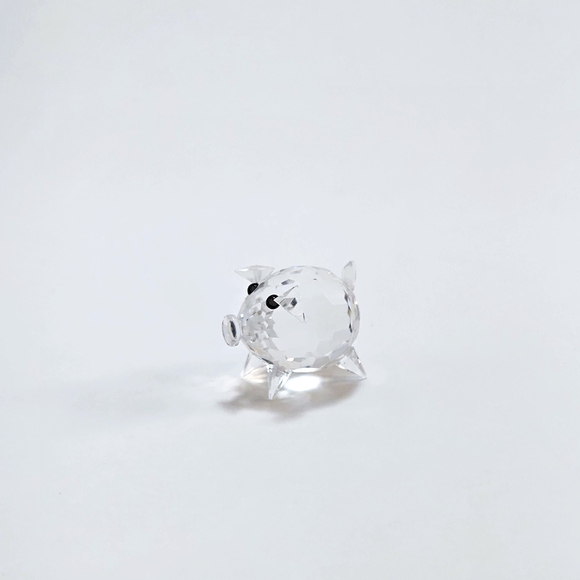 Swarovski | Accents | Swarovski Crystal Figurine Cute Little Pig ...